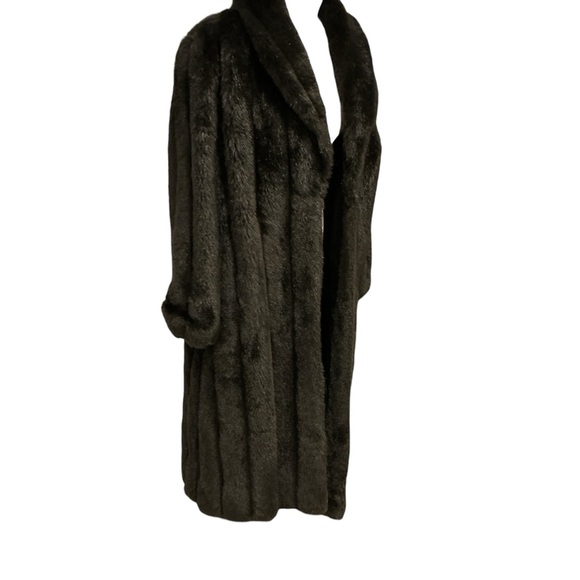 Monterey Fashions | Jackets & Coats | Vintage Faux Fur Long Coat By ...
